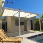 Chinese Top Manufacturer Customized Louver Roof System, Outdoor Aluminum Pergola Gazebo